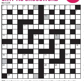 CRYPTIC CROSSWORD WIN £500 - PressReader