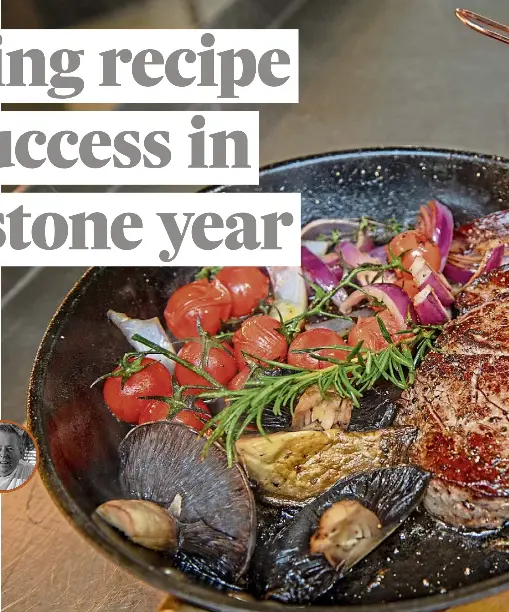 Sharing recipe for success in milestone year - PressReader