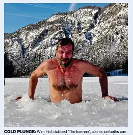 FEELING COLD COULD HAVE BENEFITS – AND YOU DON’T NEED AN ICE BATH - PressReader