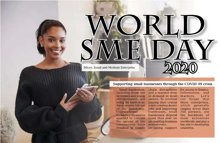 WORLD SME DAY 2020 - PressReader