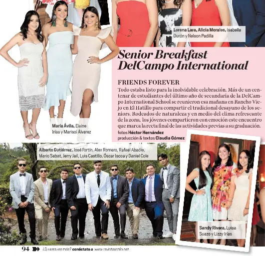 Senior Breakfast Del Campo Internatio­nal - PressReader