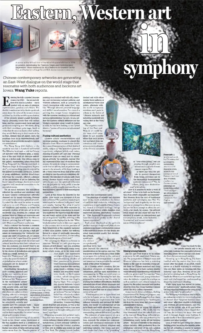 Eastern, Western art in symphony - PressReader