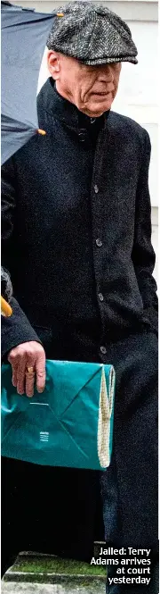 Feared crime lord Adams joins his 3 brothers in prison - PressReader