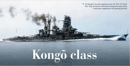 Kongõ class - PressReader