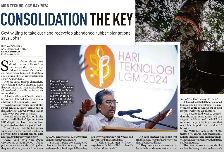 CONSOLIDAT­ION THE KEY - PressReader