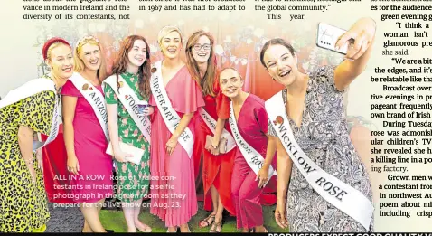 Traditiona­l beauty pageant battles to keep pace in modern Ireland ...