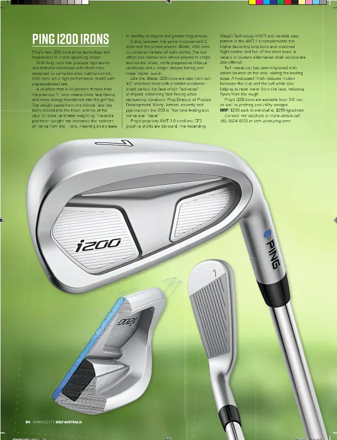 PING i200 IRONS - PressReader