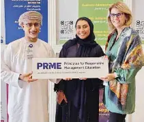 MCBS becomes member of UN-supported initiative Principles for Responsibl­e Management Education ...