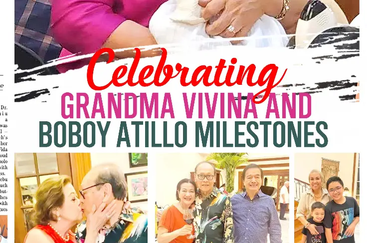 Celebratin­g GRANDMA VIVINA AND BOBOY ATILLO MILESTONES - PressReader