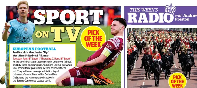 Sport tv on PICK OF THE WEEK - PressReader