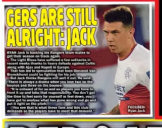 GERS ARE STILL ALRIGHT: JACK - PressReader