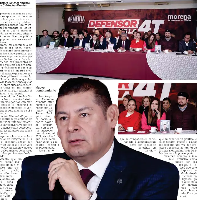 Evitar exceso de confianza, pide Alejandro Armenta a su equipo - PressReader