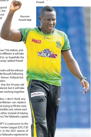 Tallawahs buzzing with excitement - PressReader
