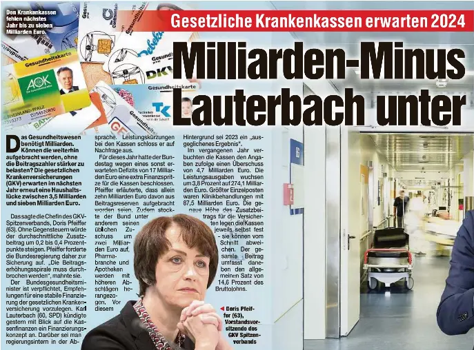 Milliarden-Minus Lauterbach unter - PressReader