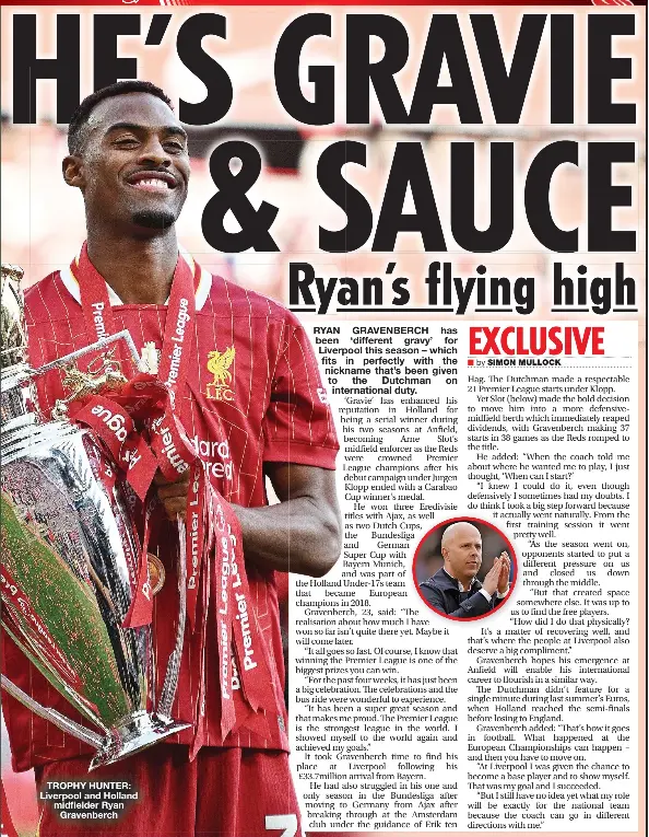 HE’S GRAVIE & SAUCE Ryan’s flying high - PressReader