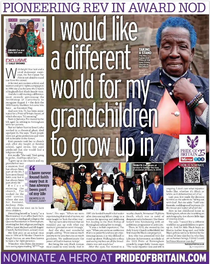 I would like a different world for my grandchild­ren to grow up in - PressReader
