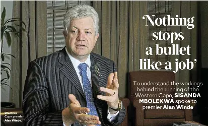 ‘Nothing stops a bullet like a job’ - PressReader