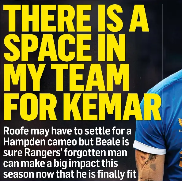 THERE IS A SPACE IN MY TEAM FOR KEMAR - PressReader