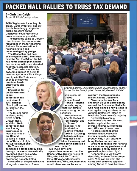 PACKED HALL RALLIES TO TRUSS TAX DEMAND - PressReader