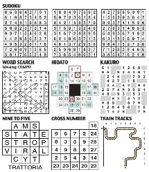 SOLUTIONS TO YESTERDAY’S PUZZLES - PressReader