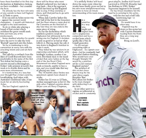 Captain fantastic Stokes could top the lot with Ashes success - PressReader