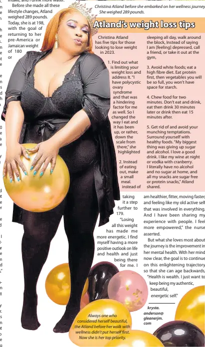 PRACTISING what she preaches - PressReader