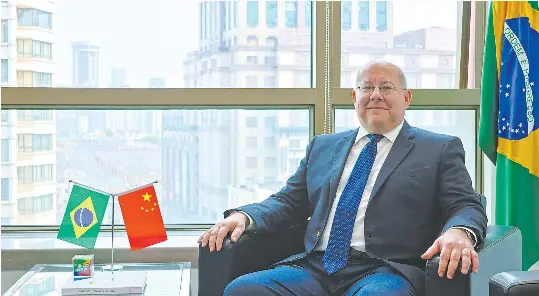 Brazilian consul general sees unpreceden­ted growth in trade, ties - PressReader