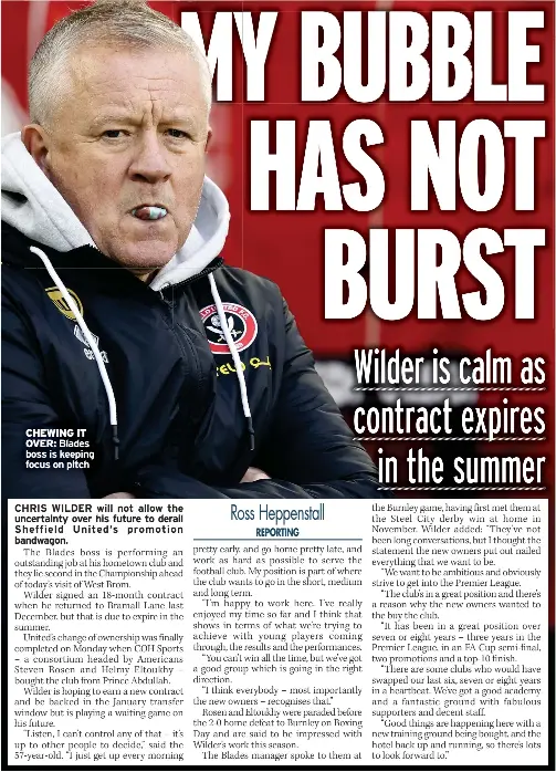 MY BUBBLE HAS NOT BURST - PressReader