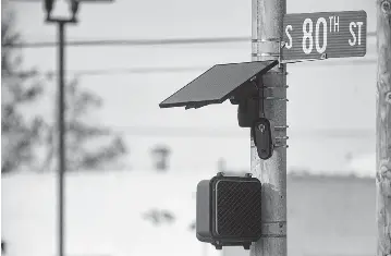 WA bill could keep license-plate camera data from stalkers - PressReader