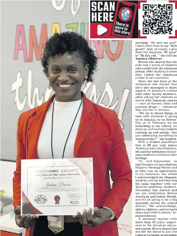 Jamaican Jodian Brown brings island vibes to US ‘Desert’ - PressReader