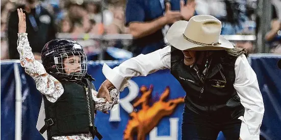 Mutton bustin’ stars bask in rodeo spotlight - PressReader