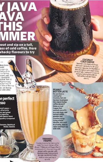 BANANA CREAM ICED COFFEE - PressReader