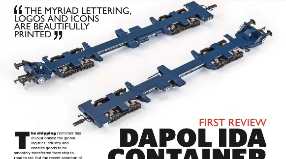 DAPOL IDA CONTAINER WAGONS - PressReader