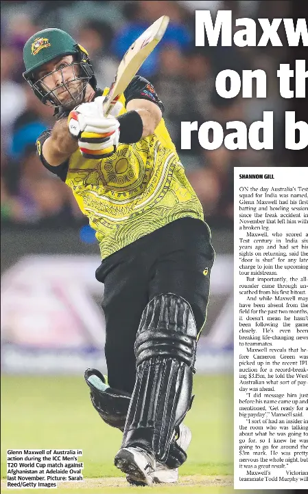 Maxwell on the road back - PressReader