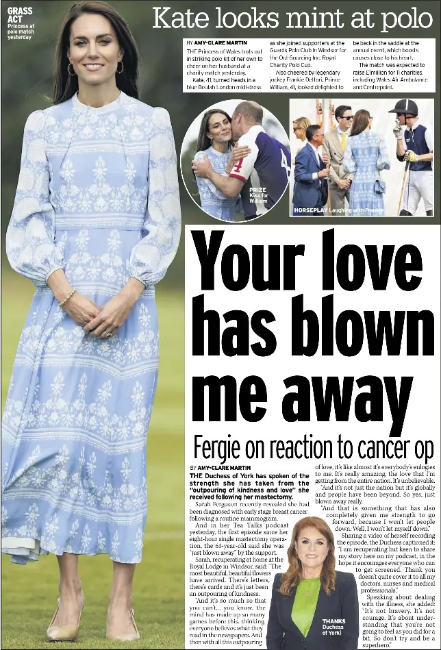 Your love has blown me away - PressReader