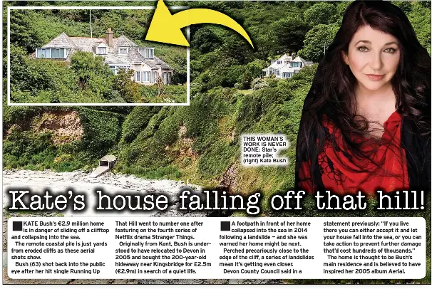 Kate’s house falling off that hill! - PressReader