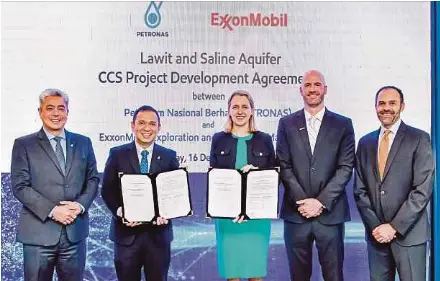 Petronas, ExxonMobil sign 2 project agreements - PressReader