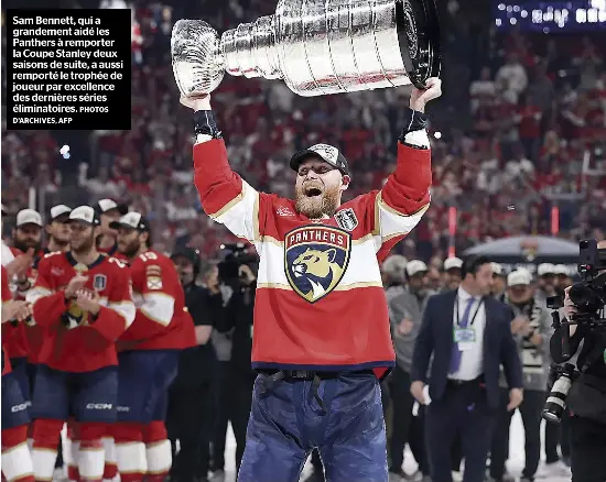 Sam Bennett demeure en Floride pour huit autres saisons - PressReader