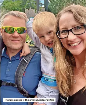 Boy’s cancer diagnosed after dad spots reflection - PressReader