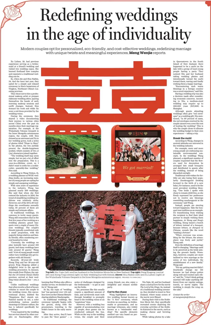 Redefining weddings in the age of individual­ity - PressReader