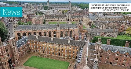 Uni workers in four days of strike action - PressReader