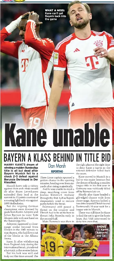 Kane unable - PressReader