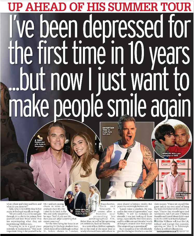 I’ve been depressed for the first time in 10 years ...but now I just want to make people smile ...