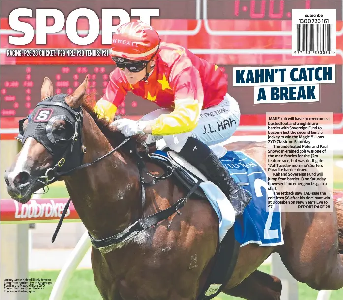 KAHN’T CATCH A BREAK - PressReader