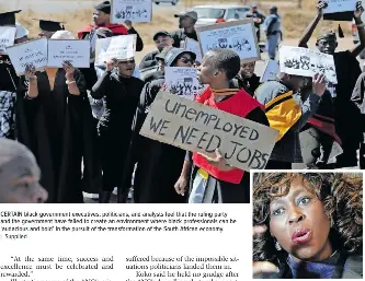 ANC upbraided for ‘letting down’ black profession­als - PressReader