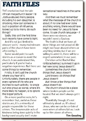 FAITH FILES - PressReader