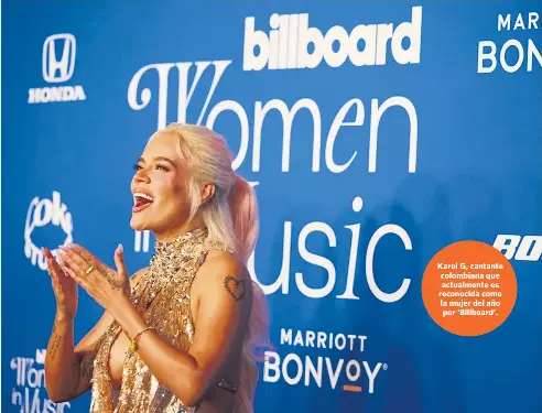 Mujeres en la música latina son reconocida­s por ‘Billboard’ - PressReader