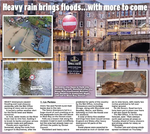 Heavy rain brings floods...with more to come - PressReader