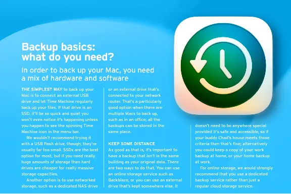 Backup basics: what do you need? - PressReader