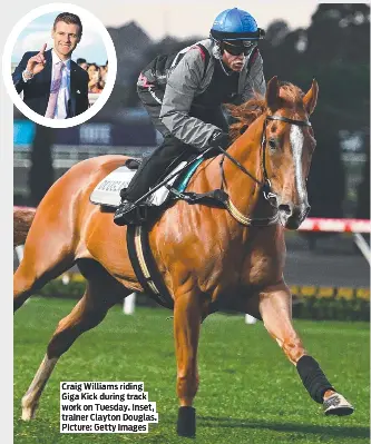 Giga can’t miss the kick in McEwen Stakes - PressReader